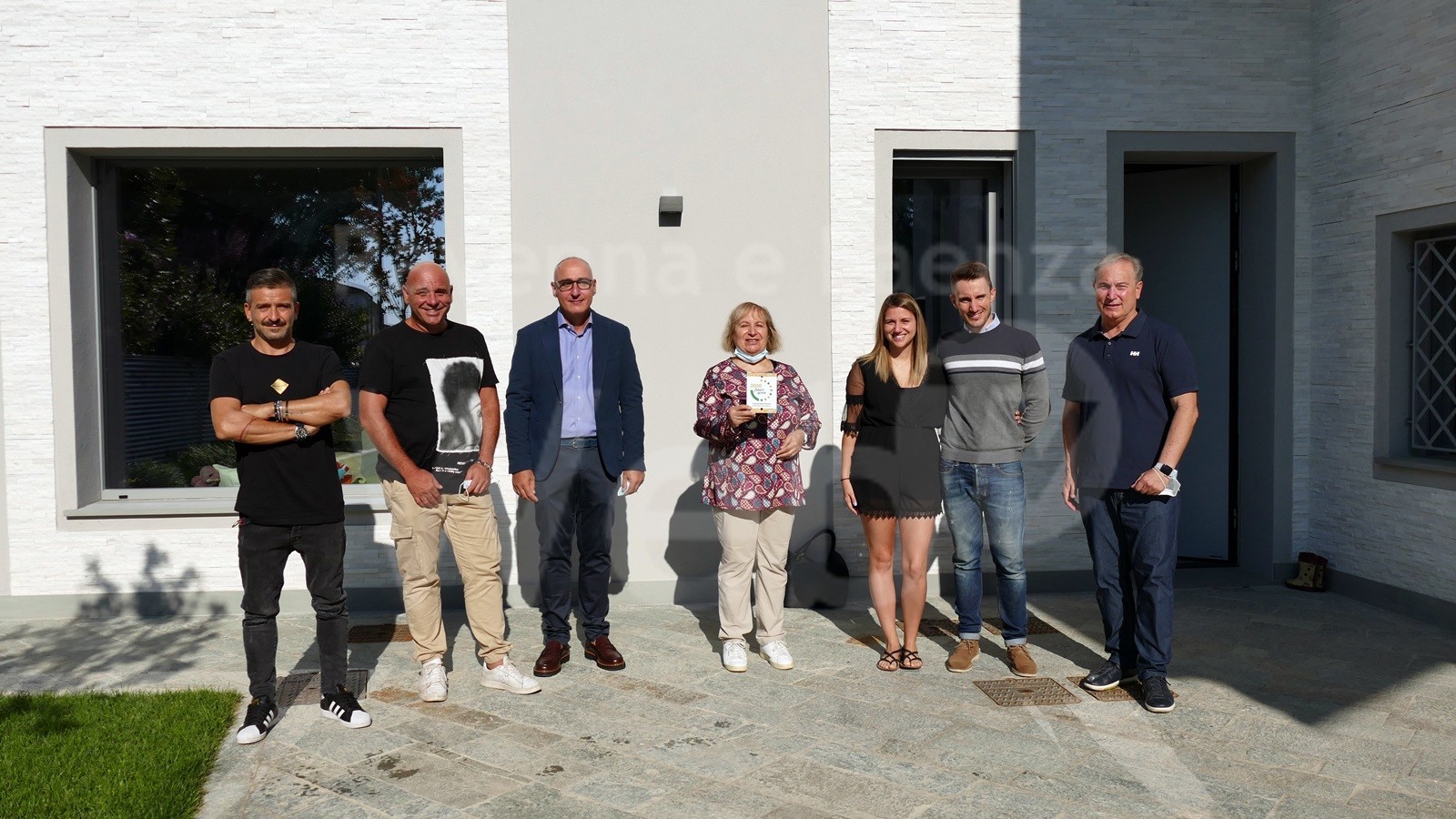 Unione: consegnata a Lugo una nuova targa "Green gold" - Ravenna Web Tv