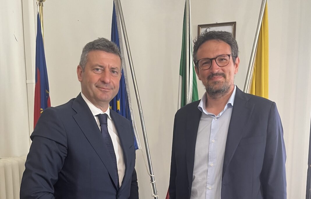 Il sindaco Alessandro Barattoni incontra il neo questore Gianpaolo ...